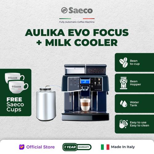 Jual Saeco Aulika Evo Focus + Milk Cooler ( Automatiac Coffee Maker ...