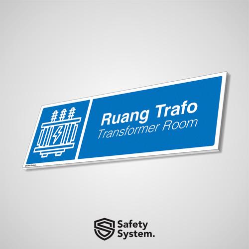 Jual Sign PVC Label K3 Office Ruang Trafo Transformer Room - S - Kab ...