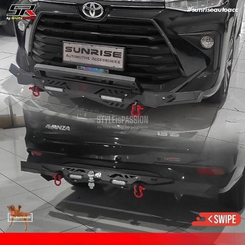 Jual Best bumper tanduk depan veloz 2022 towing bumper belakang avanza ...