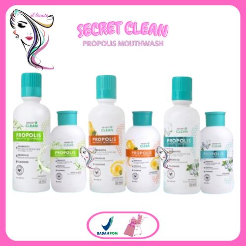 Jual Secret Clean Propolis Antiseptic Mouthwash - Kota Tangerang - el ...