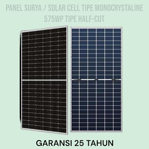 Jual PROMO Solar Panel Surya 575wp Mono Solar Cell 575 wp HALFCUT ...