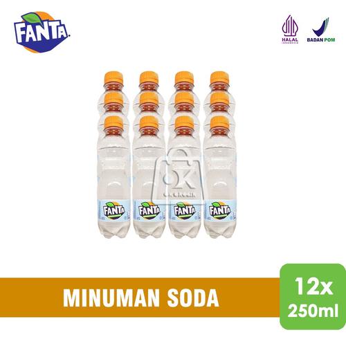 Jual Soda Water Fanta Minuman Air Soda 250 ml (isi 12 botol) - Kota ...