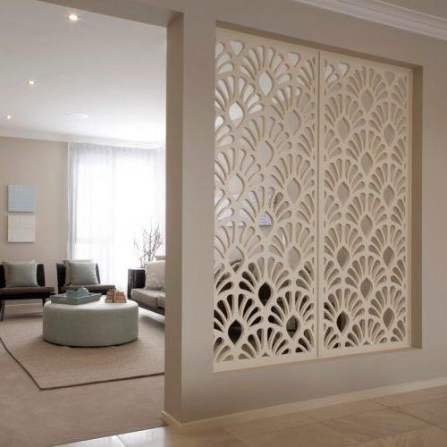Jual partisi ruangan penyekat ruangan motif geometris minimalis modern ...