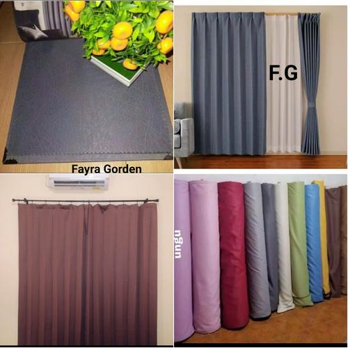 Jual Gorden Blackout Minimalis Gordeng Plisket Korden Jendela Tirai ...