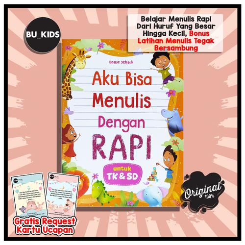 Jual Buku Belajar Menulis Dengan Rapi Anak Tk - SD - New MenulisRapi ...