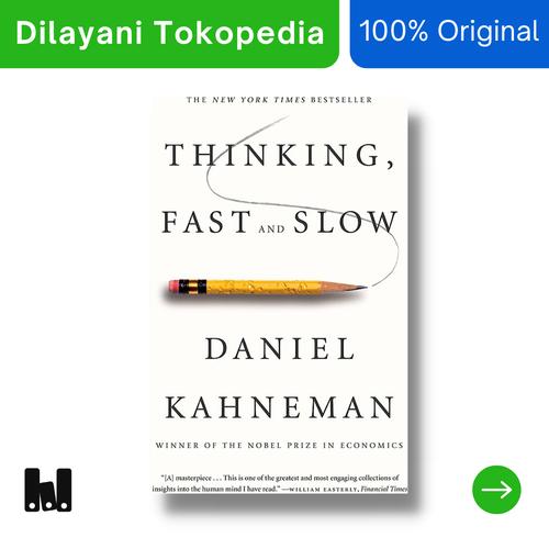 Promo Thinking Fast and Slow by Daniel Kahneman Original English ...