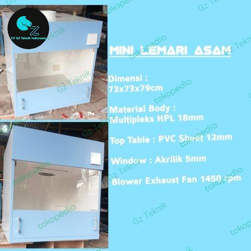 Jual lemari Asam mini top table PVC Sheet anti kimia - Kab. Bogor - Gz ...
