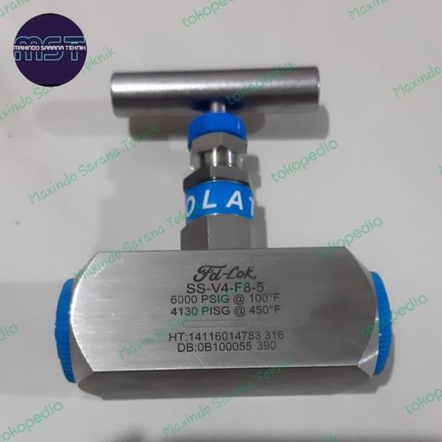 Jual Needle Valve 1/2" Inch Class 6000 Stainless Steel 316 / Needle ...