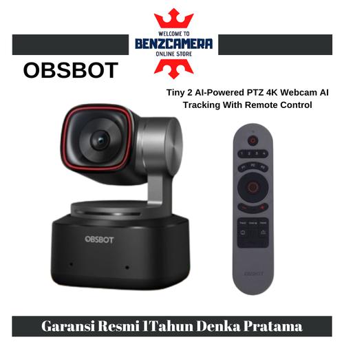 Jual OBSBOT Tiny 2 AI-Powered PTZ 4K Webcam AI Tracking With Remote Control - Jakarta Pusat ...