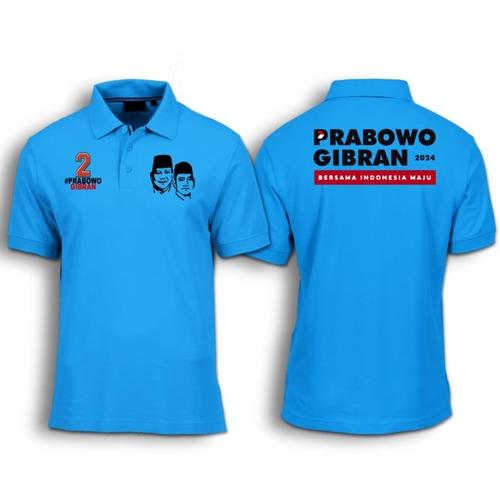 Jual Kaos Polo Baju TIM KAMPANYE NASIONAL PRABOWO GIBRAN CAPRES PEMILU ...