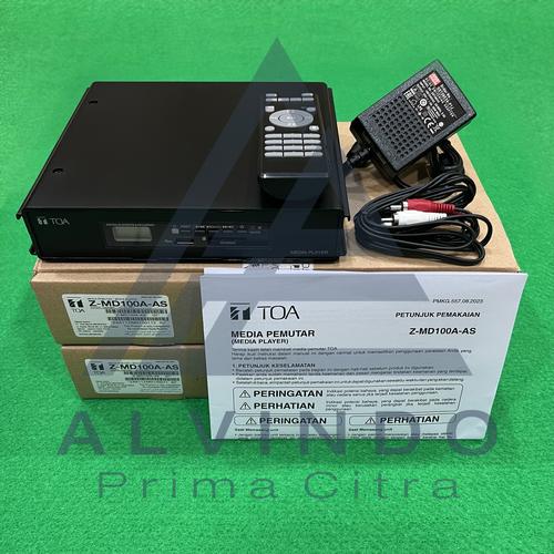 Jual TOA Media Player Z-MD100AS ( TOA ZMD100AS / TOA ZMD-100AS / TOA Z ...
