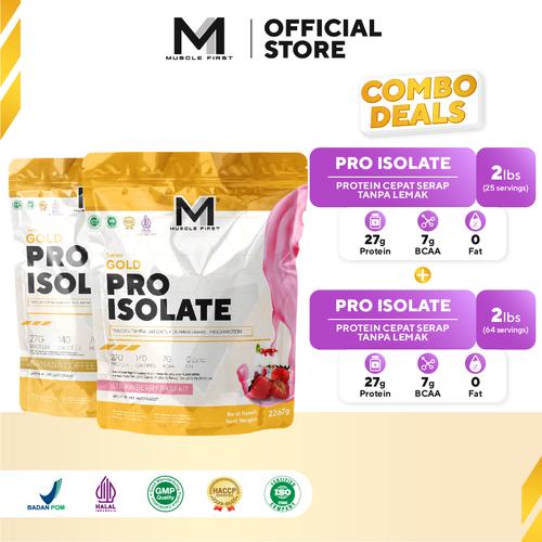 Promo [BUNDLE] MUSCLE FIRST Pro Isolate 2lbs + Pro Isolate 5lbs - Taro ...