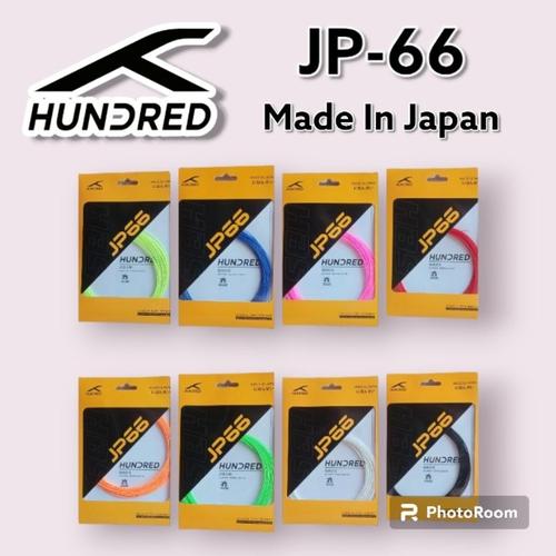 Jual String - Senar Raket Badminton Hundred JP 66 New Original Japan ...