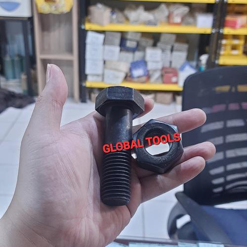 Jual baut mur a324 3/4 x 4 m19 HTB a325 b7 hex bolt nut 3/4x3 baut ...