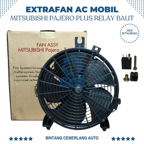 Jual Extrafan Ac Mobil MITSUBISHI PAJERO EXTRA FAN LENGKAP RELAY DAN ...