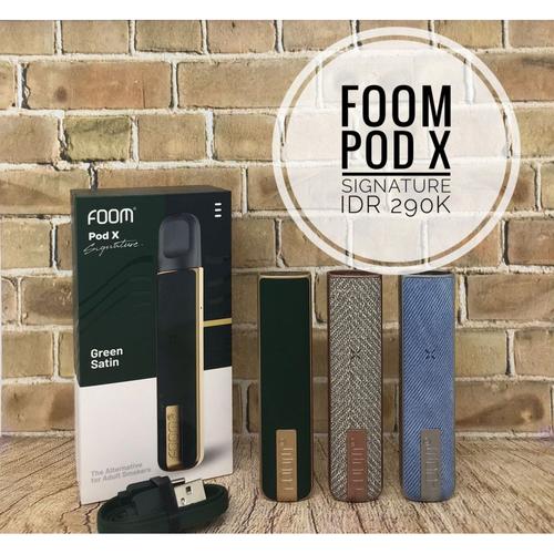Jual Foom Pod X Signature 600mAh by Foom - Green Satin - Jakarta Pusat ...