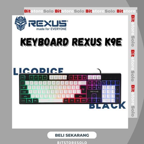 Jual Keyboard Gaming Rexus Battlefire K9E RGB Full Size - Jakarta ...