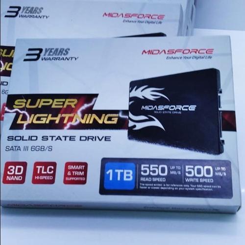 Jual MIDASFORCE SSD 1TB SATA 3 6GB/s SUPER LIGHTNING - Kota Tangerang ...
