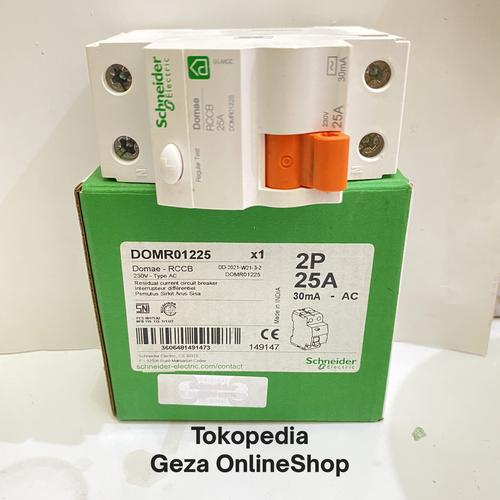 Jual ELCB DOMAE 2P 25A 30mA DOMR01225 SCHNEIDER NEW ORI - Jakarta Pusat - Geza OnlineShop ...