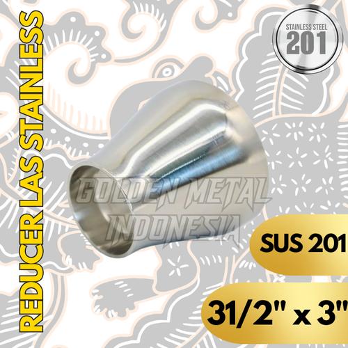 Jual Reducer Las Stainless Steel SUS 201 (3 1/2" x 3") - Jakarta Utara ...
