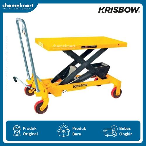 Jual Krisbow Hydraulic Scissor Lift 100 Cm X 800 Kg KW0500559 - Jakarta ...