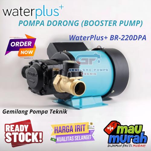 Jual Pompa Dorong Booster Pump Waterplus BR-220DPA Lengkap Bergaransi ...