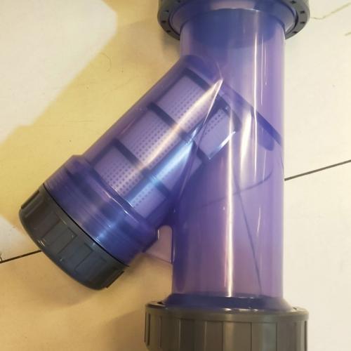 Jual Y Strainer UPVC 2" inch Socket clear Body PVC Original - Jakarta ...