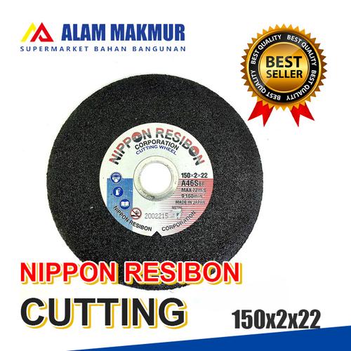 Jual Batu Potong 14 inch Nippon Resibon Cutting Wheel Made in Japan ...