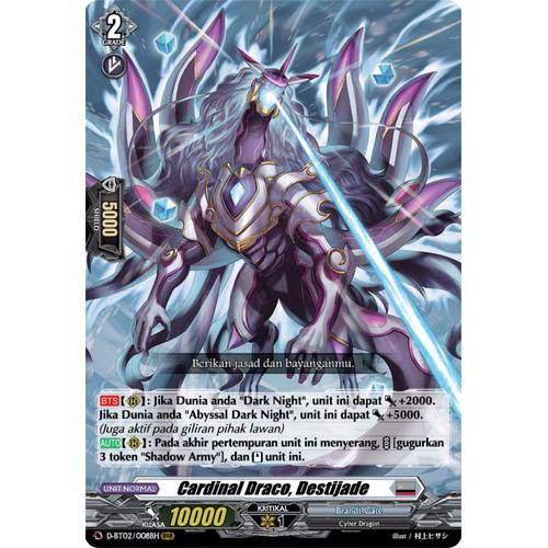 Jual Cardinal Draco, Destijade (RRR) | D-BT02 | Bahasa Vanguard - Jakarta Barat - Carttu | Tokopedia