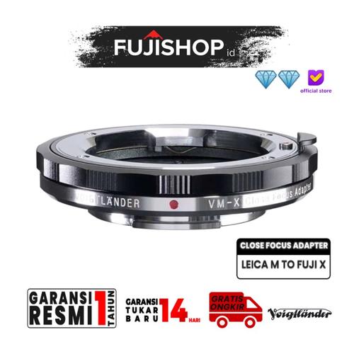 Jual Voigtlander Close Focus Adapter VM to Fujifilm X Mount - Jakarta ...