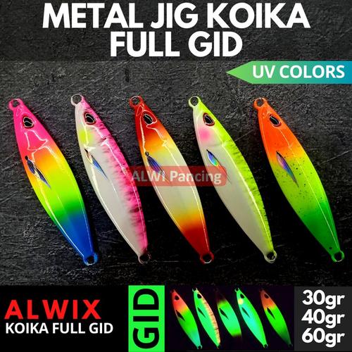 Jual ALWIX Umpan Jig KOIKA FULL GID 30gr 40gr 60gr - RAINBOW, 30gr (KoikaGID) - Kab. Lamongan ...