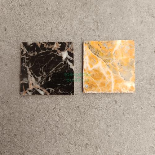 Jual Sample Marmer Akrilik 5x5cm, material board, presentasi - New ...