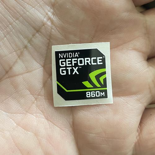 Jual Sticker stiker logo nVidia GeForce 860m ori - Kota Banjarmasin ...