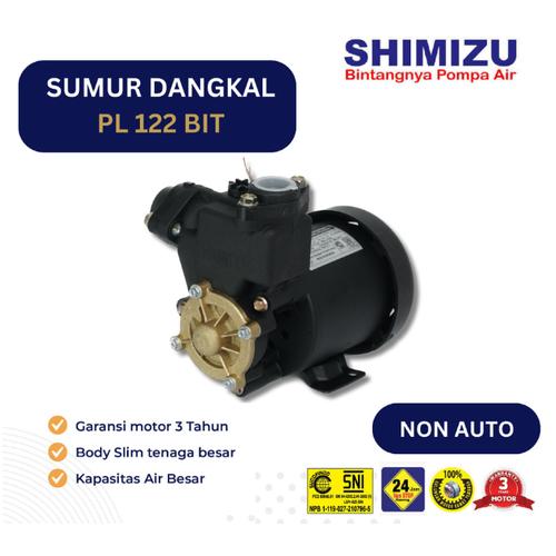 Jual Shimizu Pompa Air Sumur Dangkal PL 122 BIT 9 Meter Manual 125W ...