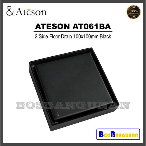Jual Floor Drain ATESON AT061BAM Black / Cover Saringan Got Kamar Mandi ...
