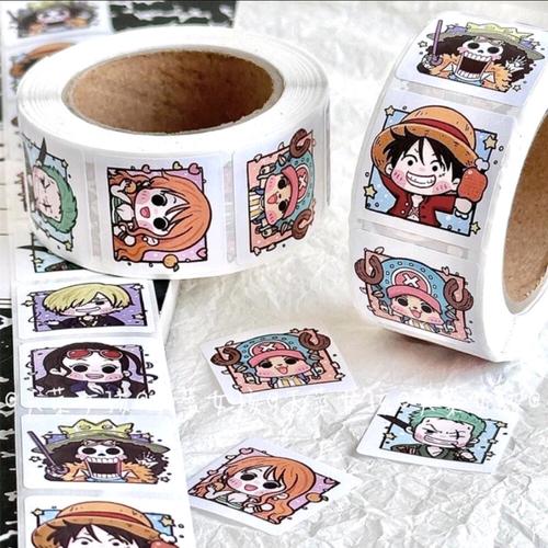 Jual Stiker Anime One Piece Luffy Zoro Sticker Animasi Paper Craft Lucu Kota Medan Falf