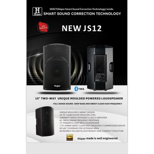 Jual SPEAKER HUPER JS12/JS-12/JS 12 NEW 15 INCH HARGA 1 PASANG SPEAKER - Jakarta Barat - Jaya ...