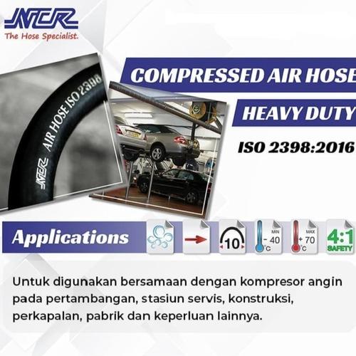 Jual NCR AIR HOSE 1 INCHI (25MM) 1 ROLL 50 MTR SELANG ANGIN COMPRESSOR ...