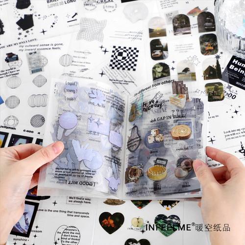 Promo Buku Sticker Journal Scrapbook Vintage Isi 20 Lembar DIY EDITION ...