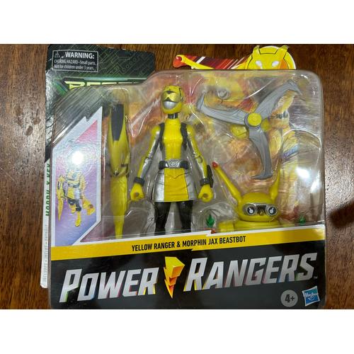 Jual Power Rangers - Yellow Ranger & Morphin Jax Beastbot - Kab. Badung ...