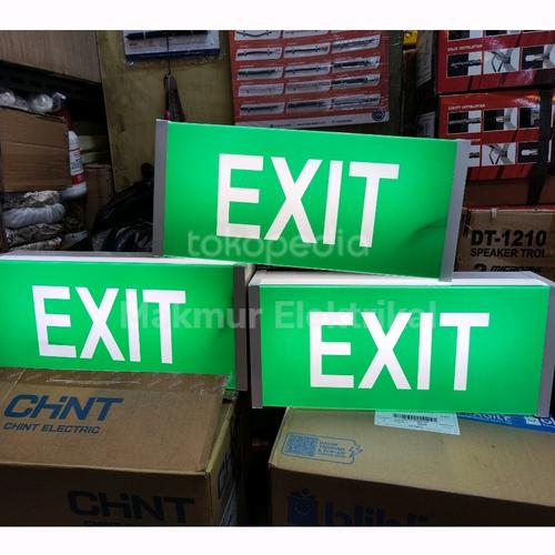 Jual Lampu Emergency EXIT Neon Box 322 Emergency EXIT TL neon box ...