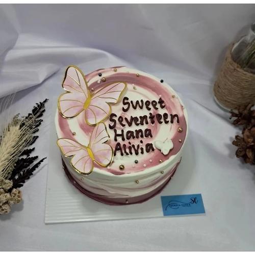 Jual Korean Cake 12cm | bisa custom - Kota Depok - Soraya Cakes | Tokopedia