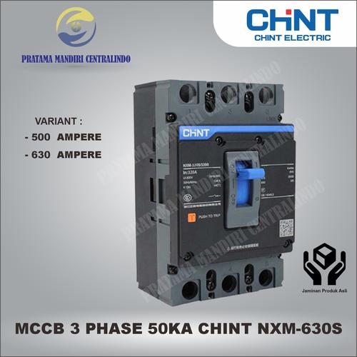 Promo MCCB CHINT 3 PHASE NXM-630S/3P 50KA s.d 630A ORIGINAL - 500A - Jakarta Barat - PRATAMA ...