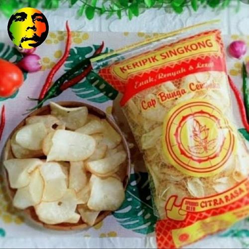Jual Keripik singkong cap bunga cempaka 450gr karton isi 10 - Kota ...