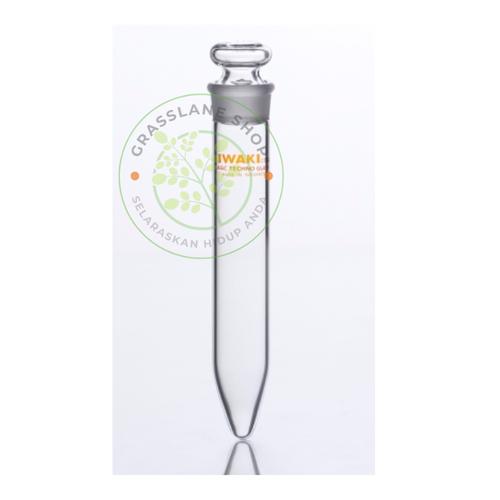 Jual Tabung Centrifuge Tube Glass Stopper Tutup Kaca 10 ml Iwaki ...
