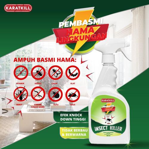 Jual pembasmi kecoa dan semut serangga Karatkill Insect Killer 500 ml ...