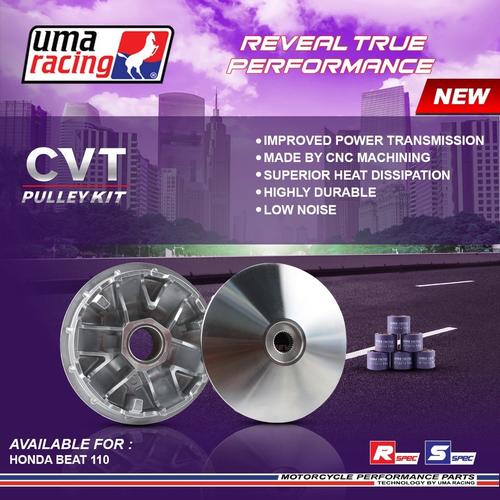 Jual Uma Racing - Pulley Drive Face With Roller Honda Beat 110i Under ...