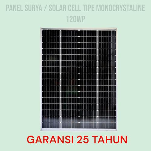 Jual PANEL SURYA 120 WP MONO 120WP SOLAR CELL - Jakarta Barat ...