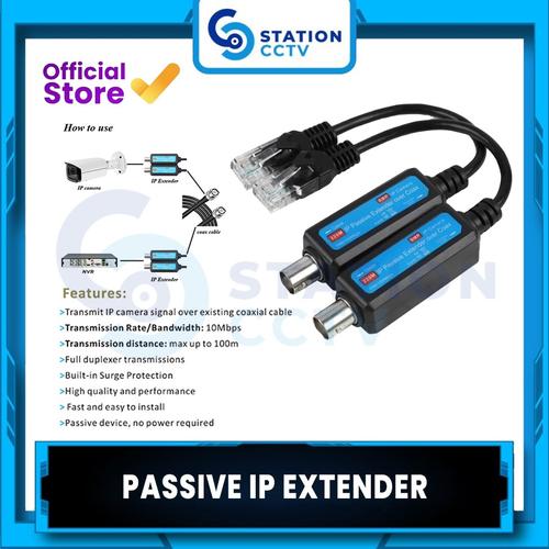 Jual IP EXTENDER / SINGLE CHANNEL PASSIVE IP TRANSMITTER / RECEIVER ...
