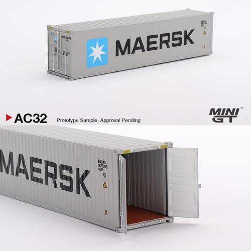 Jual MiniGT MGTAC32 Dry Container 40ft 40 Feet Maersk MGT Diecast ...